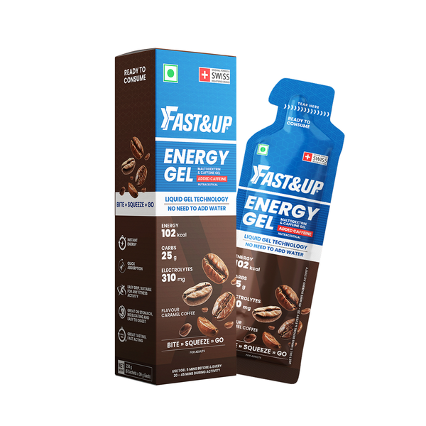 Fast&Up Caffeinated Energy Gel Caramel Coffee Flavour