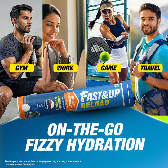 Fast&Up Reload Electrolyte Drink for Hydration & Energy - Cola