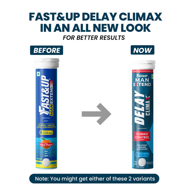 Fast&Up Man Extend – Delay Climax, Boost Bed Time & Performance